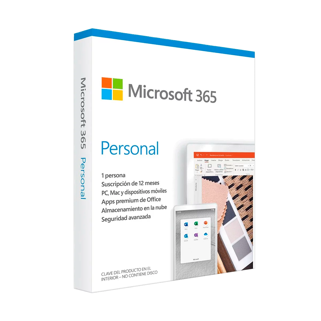 Licencia ESD Microsoft 365 Personal | Eduardo Castro - Mercómputo